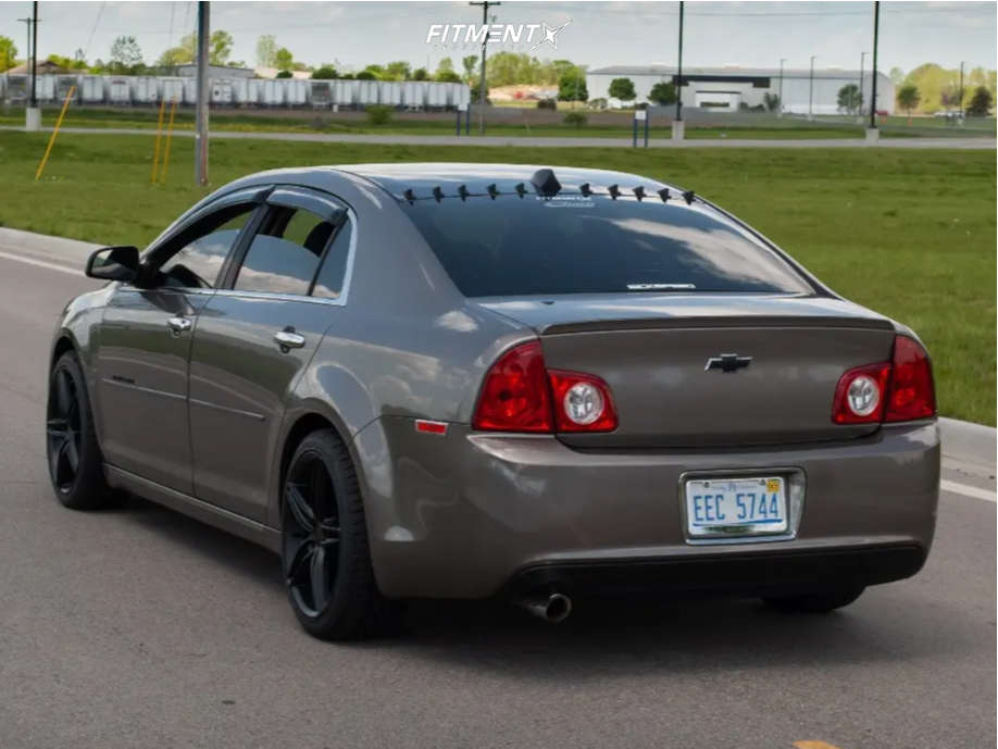 2012 Chevrolet Malibu LT with 18x8 Drag Dr73 and Nitto 225x40 on ...