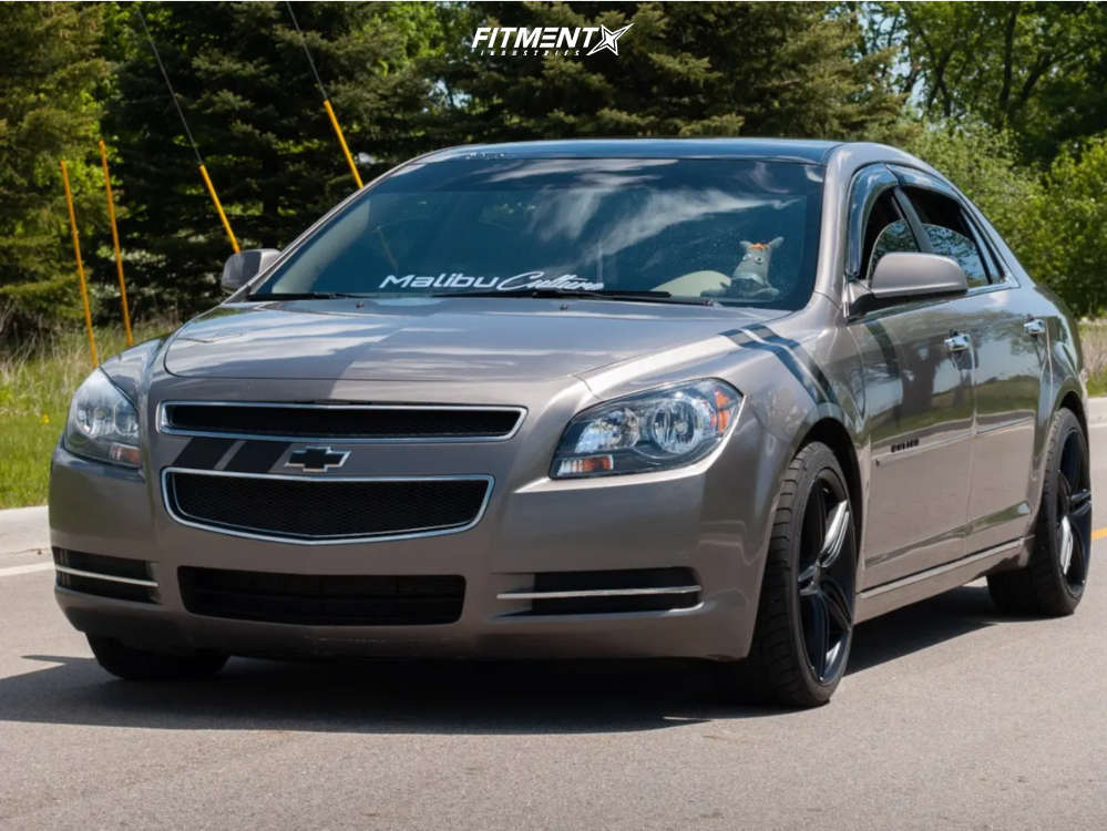2012 Chevrolet Malibu LT with 18x8 Drag Dr73 and Nitto 225x40 on ...
