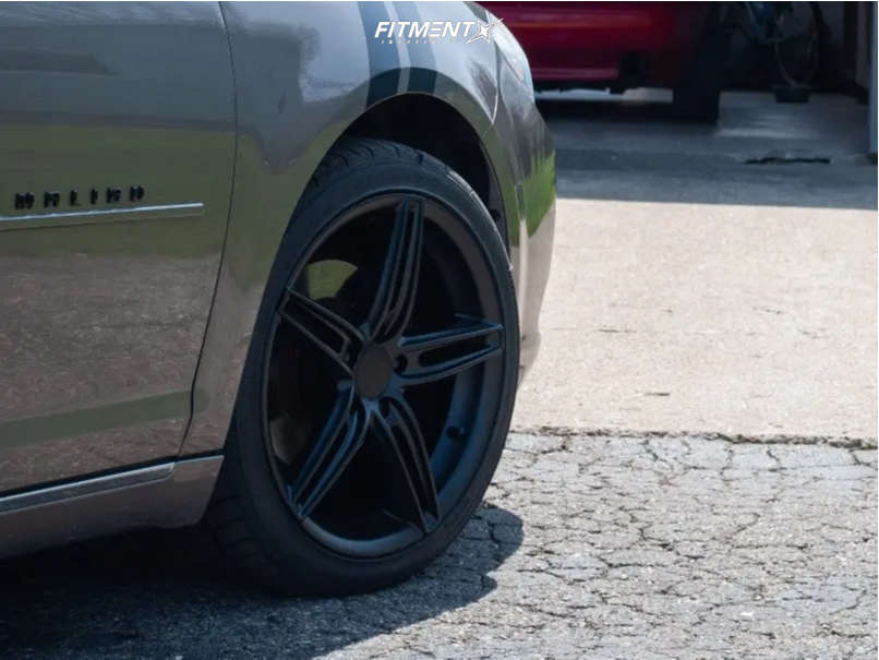 2012 Chevrolet Malibu LT with 18x8 Drag Dr73 and Nitto 225x40 on ...