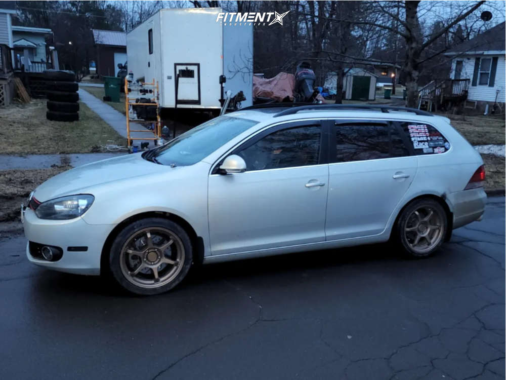 2012 Volkswagen Jetta TDI with 17x8.5 Motegi Mr145 and GT Radial 225x45 ...