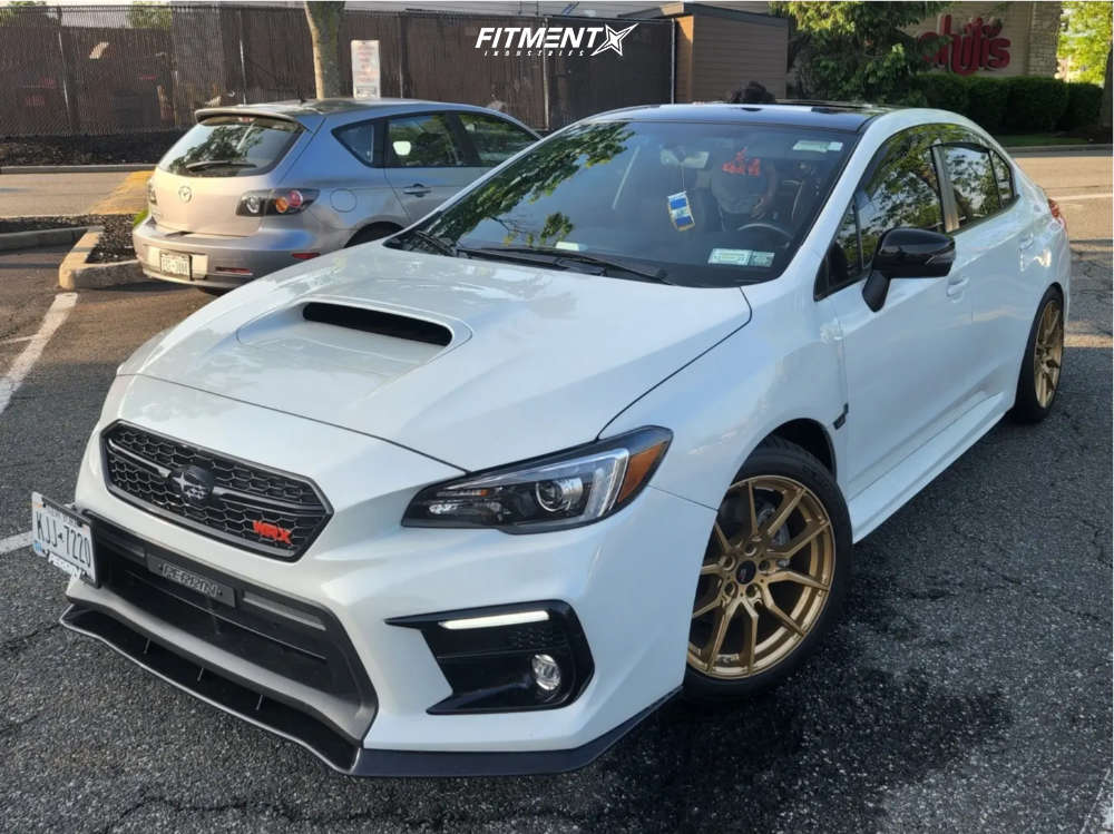 2020 Subaru WRX Limited with 18x8.5 Option Lab R716 and Michelin 245x40 ...