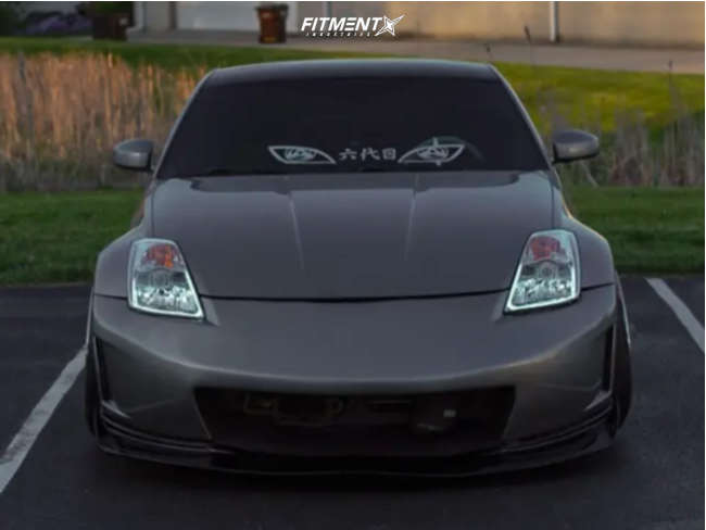 2003 Nissan 350Z Base with 19x11 Weds Cerberus 2 and Achilles 255x35 on ...