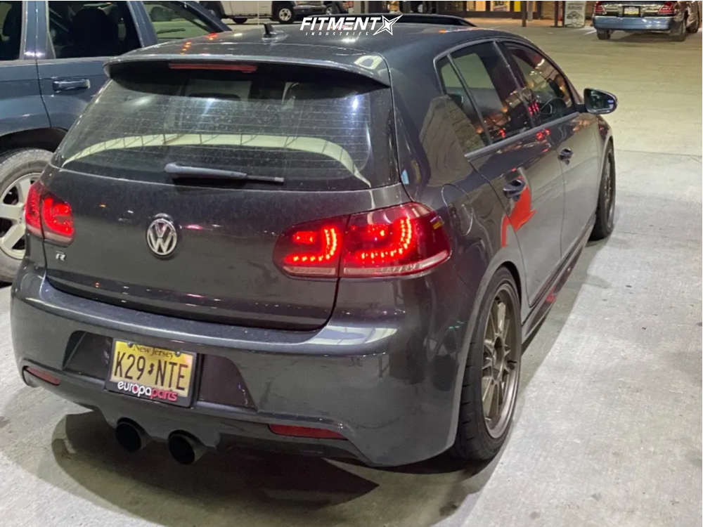 2013 Volkswagen Golf R Base with 18x8.5 Konig Hypergram and Firestone ...