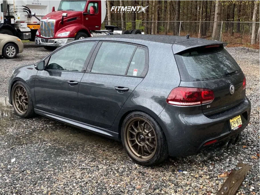 2013 Volkswagen Golf R Base with 18x8.5 Konig Hypergram and Firestone ...