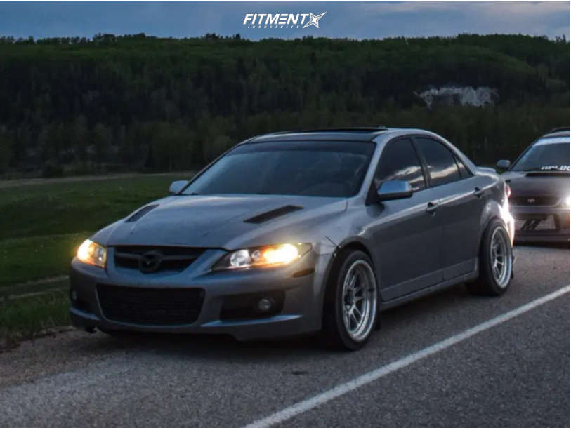 2007 Mazda 6 Mazdaspeed with 18x9.5 Cosmis Racing Xt-206r and ...