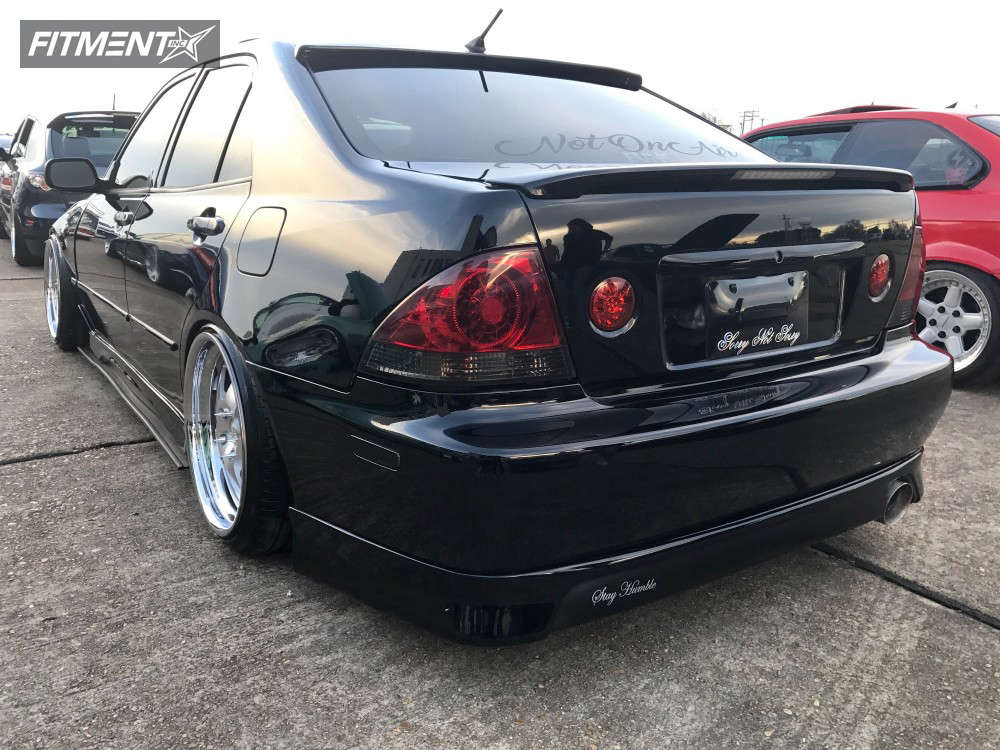 2004 Lexus IS300 Sportcross with 18x9.5 Klutch Sl5 and Nexen 225x35 on ...