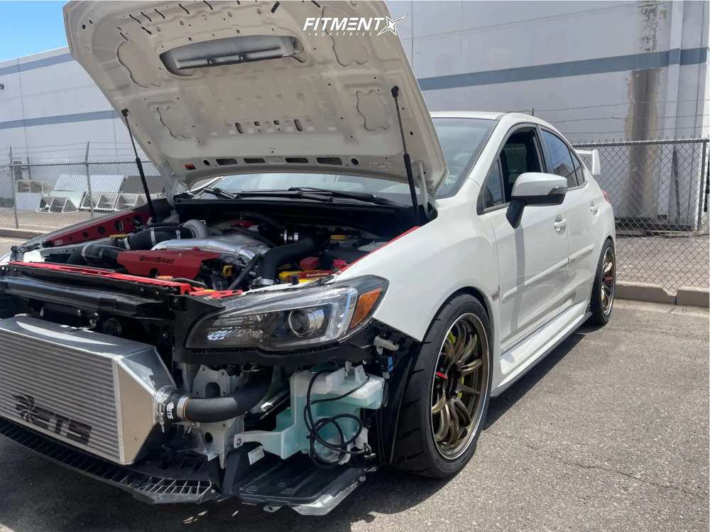 2020 Subaru WRX STI Base with 18x9.5 Work Emotion Zr10 and Toyo Tires ...