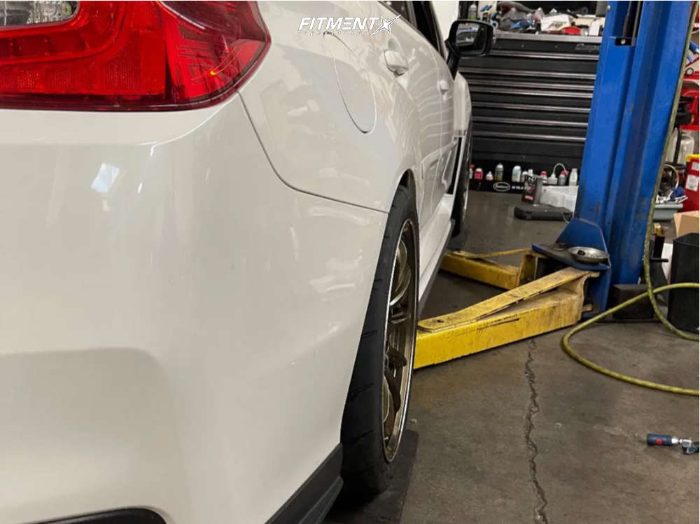 2020 Subaru WRX STI Base with 18x9.5 Work Emotion Zr10 and Toyo Tires ...