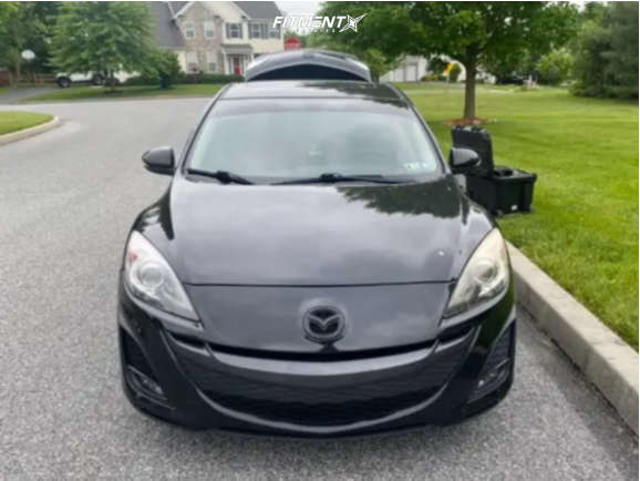 2010 Mazda 3 GT with 18x7.5 BBS Rk and Kumho 215x40 on Stock Suspension ...