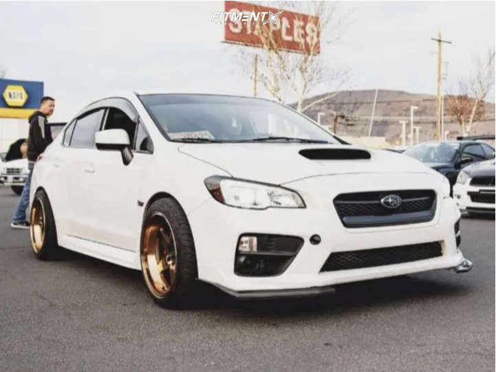 2015 Subaru WRX Base with 18x10 Cosmis Racing Xt-005r and Federal ...