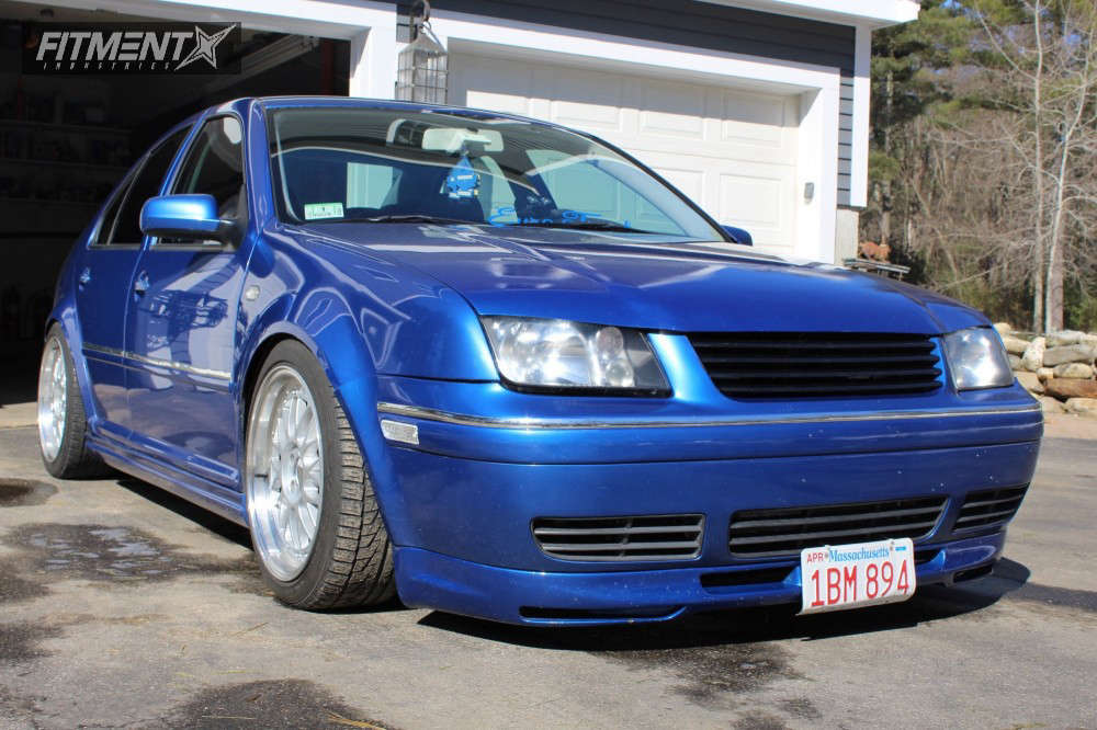 2001 Volkswagen Jetta GLS with 17x8.5 ESM 004r and Falken 215x45 on ...