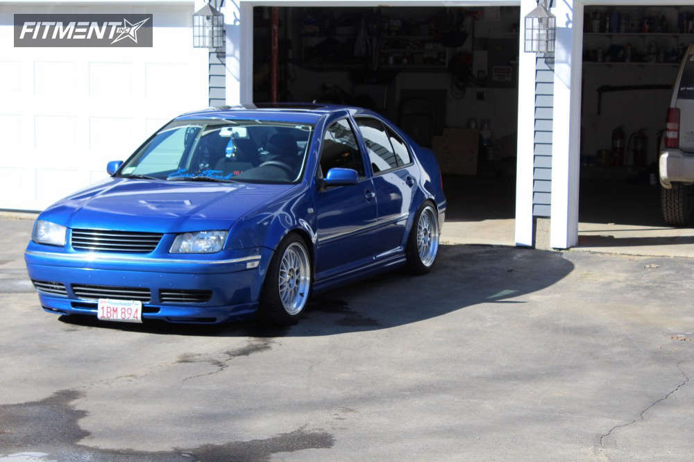 2001 Volkswagen Jetta GLS with 17x8.5 ESM 004r and Falken 215x45 on ...