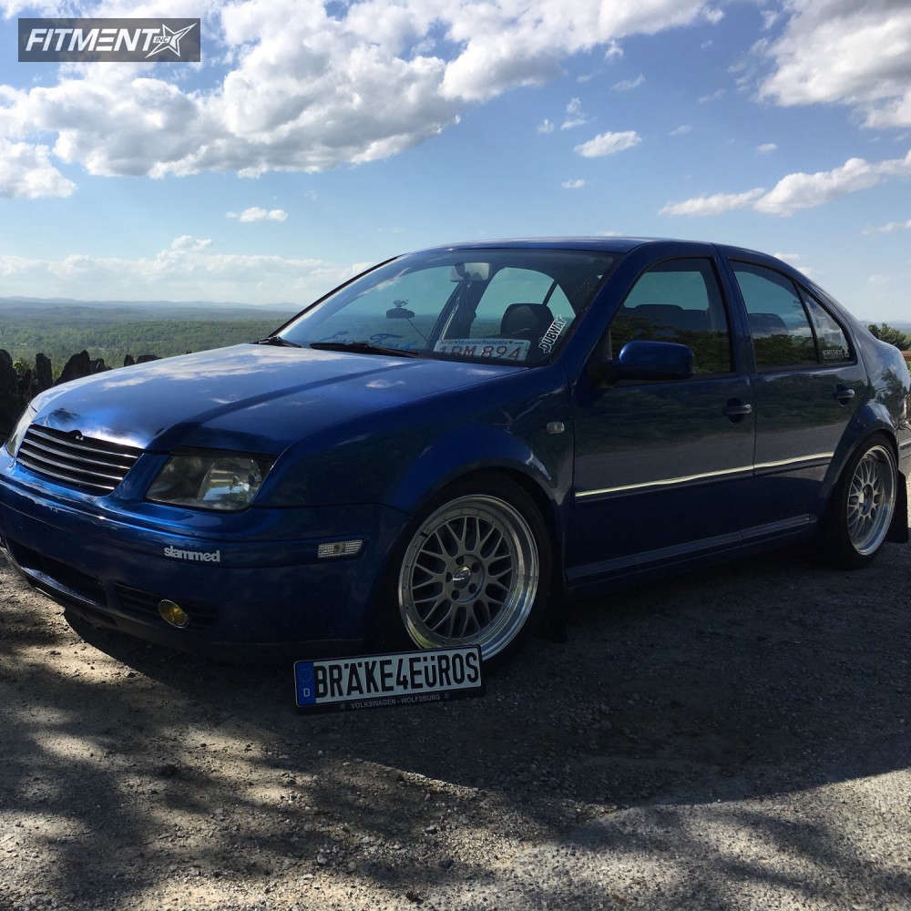 2001 Volkswagen Jetta GLS with 17x8.5 ESM 004r and Falken 215x45 on ...