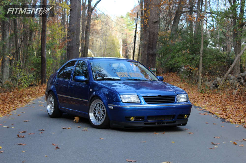 2001 Volkswagen Jetta GLS with 17x8.5 ESM 004r and Falken 215x45 on ...