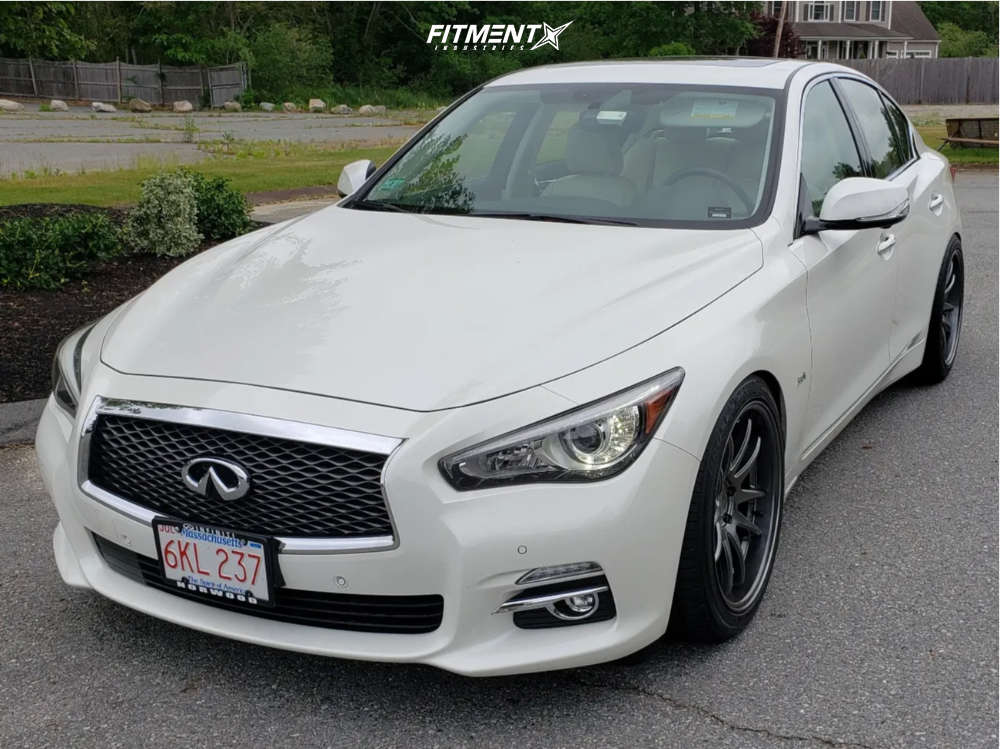 2017 INFINITI Q50 Premium with 19x9.5 Aodhan DS02 and Toyo Tires 255x40 ...
