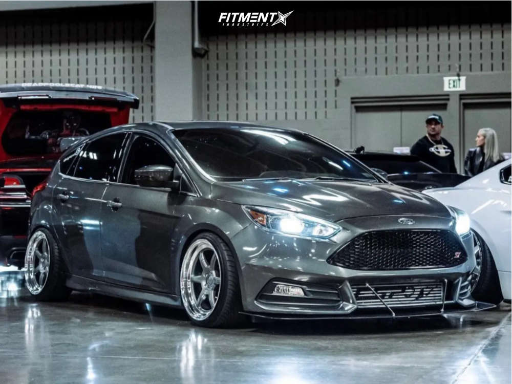 2015 Ford Focus ST with 18x9 Kansei Roku and Federal 215x35 on ...