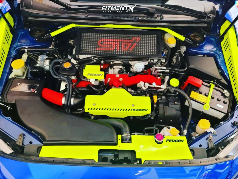 2020 Subaru WRX STI Base with 19x8.5 BBS Cir and Michelin 245x35 on ...