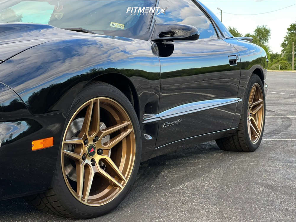 1998 Pontiac Firebird Formula with 18x9.5 ESR Rf15 and Continental ...