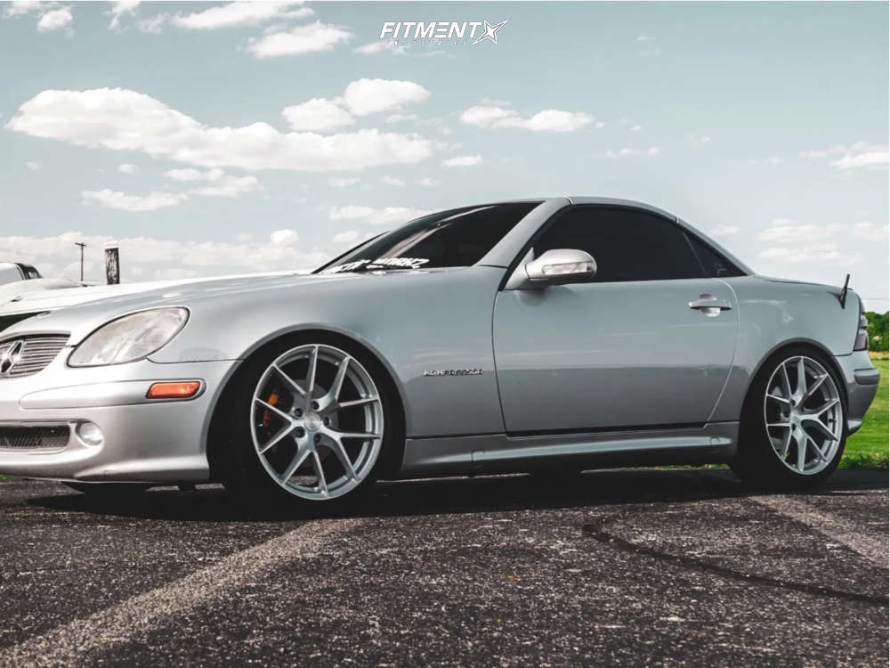 2002 Mercedes-Benz SLK230 Kompressor with 18x8.5 Aodhan Aff7 and ...