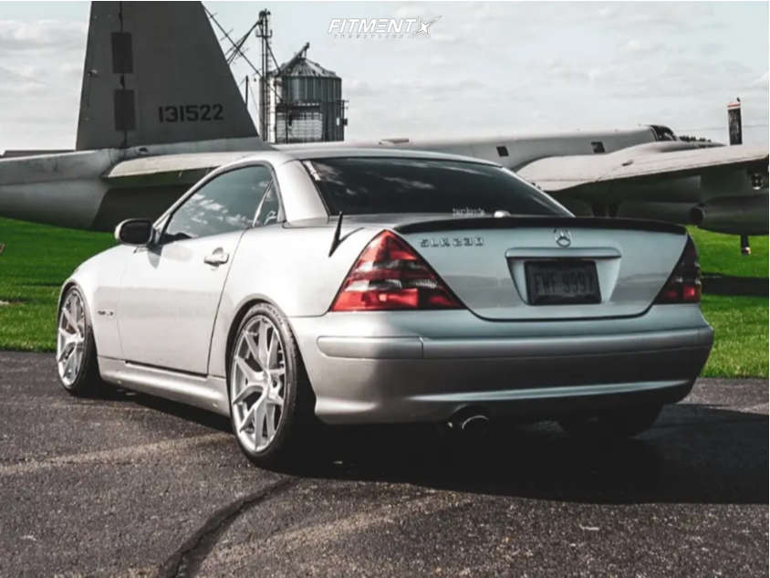 2002 Mercedes-Benz SLK230 Kompressor with 18x8.5 Aodhan Aff7 and ...