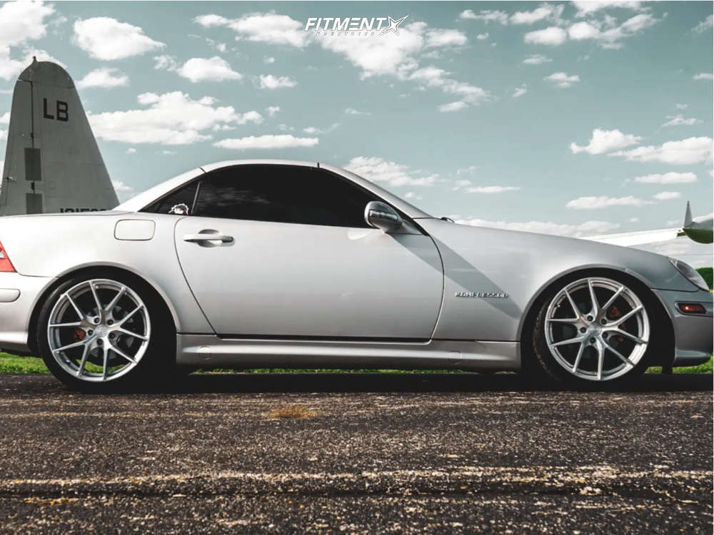 2002 Mercedes-Benz SLK230 Kompressor with 18x8.5 Aodhan Aff7 and ...