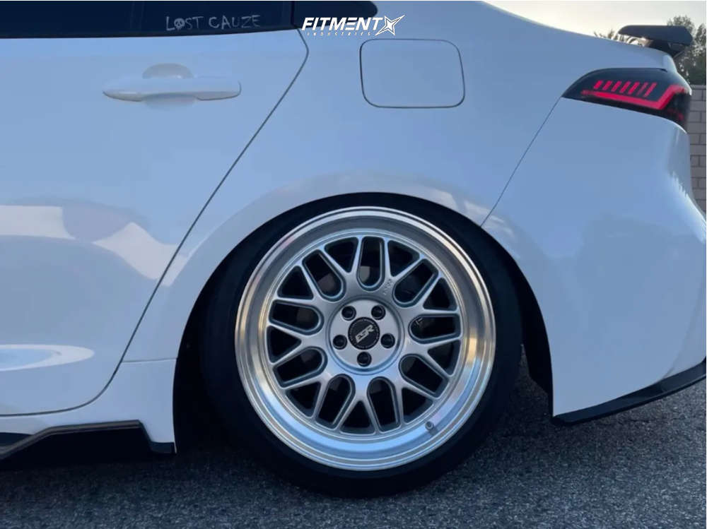 2021 Toyota Corolla SE Apex with 18x8.5 ESR Cr1 and Michelin 225x40 on ...