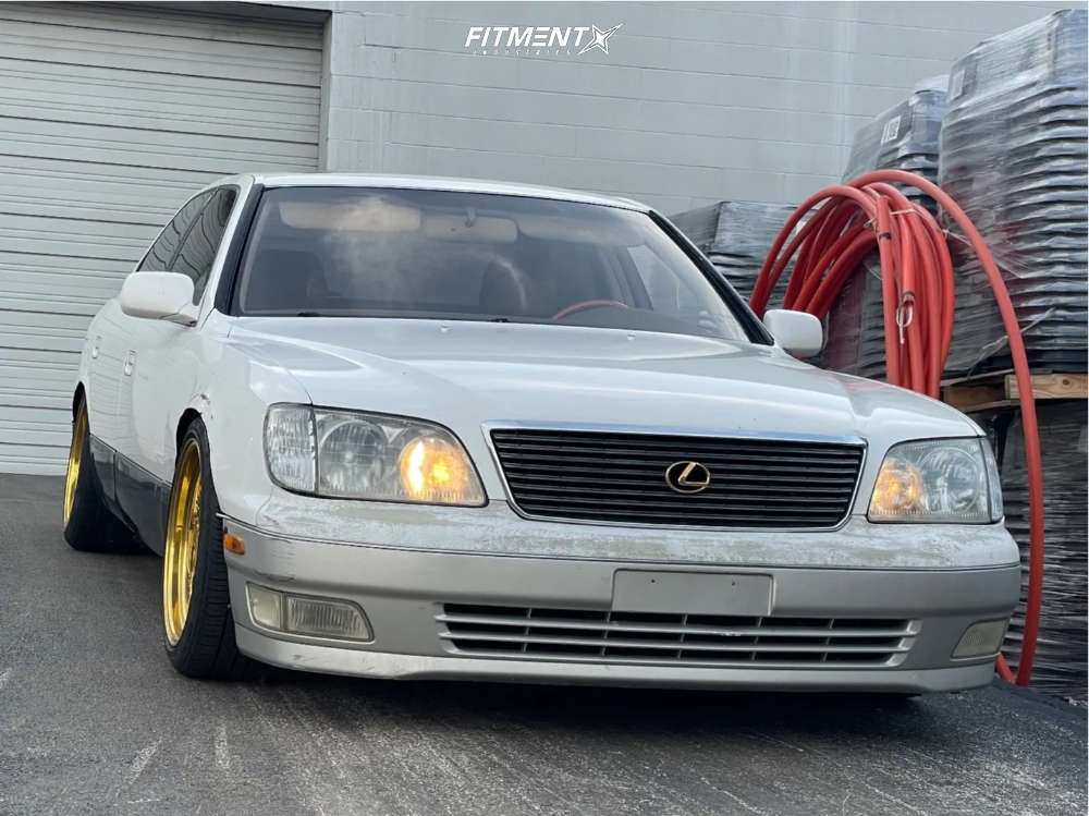 1999 Lexus LS400 Base with 18x10.5 Aodhan DS01 and Pirelli 245x40 on ...