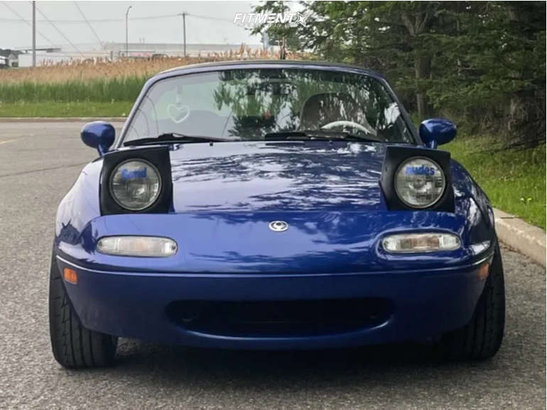 1995 Mazda Miata Base with 16x8 3SDM 0.05 and Firestone 205x45 on ...