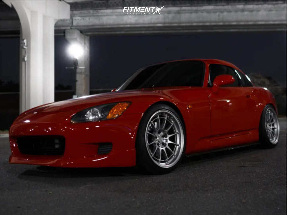 2001 Honda S2000 Base with 18x9.5 Enkei Nt03m and Falken 245x35 on ...