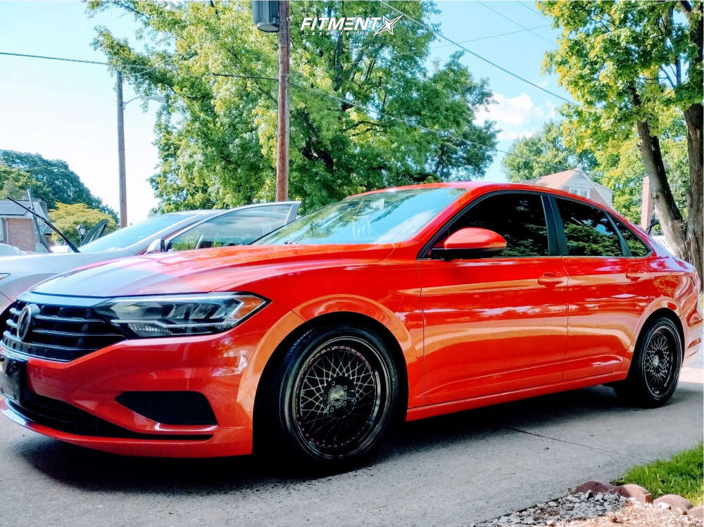2019 Volkswagen Jetta S with 18x8.5 Versus Vs626 and Vercelli 235x40 on ...