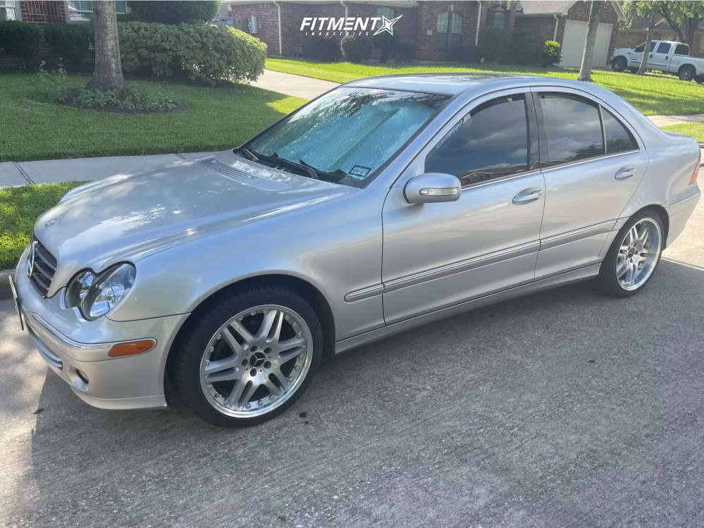 2005 Mercedes-Benz C240 4Matic with 18x8.5 4Play OE Wheels Mb09 and ...
