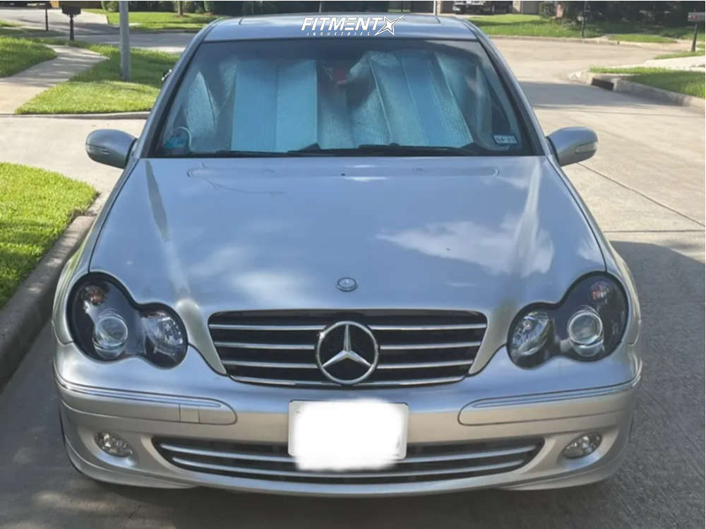 2005 Mercedes-Benz C240 4Matic with 18x8.5 4Play OE Wheels Mb09 and ...