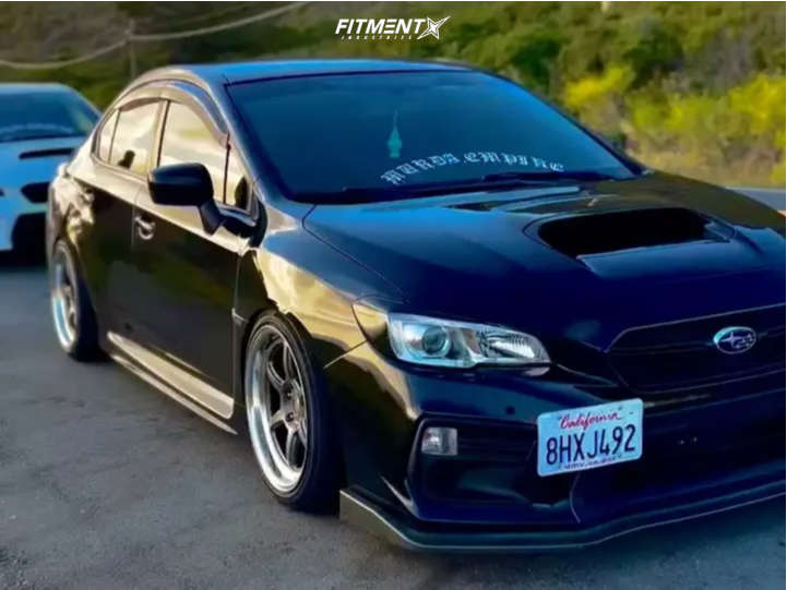 2019 Subaru WRX Base with 18x9.5 Kansei Roku and Vercelli 235x40 on ...
