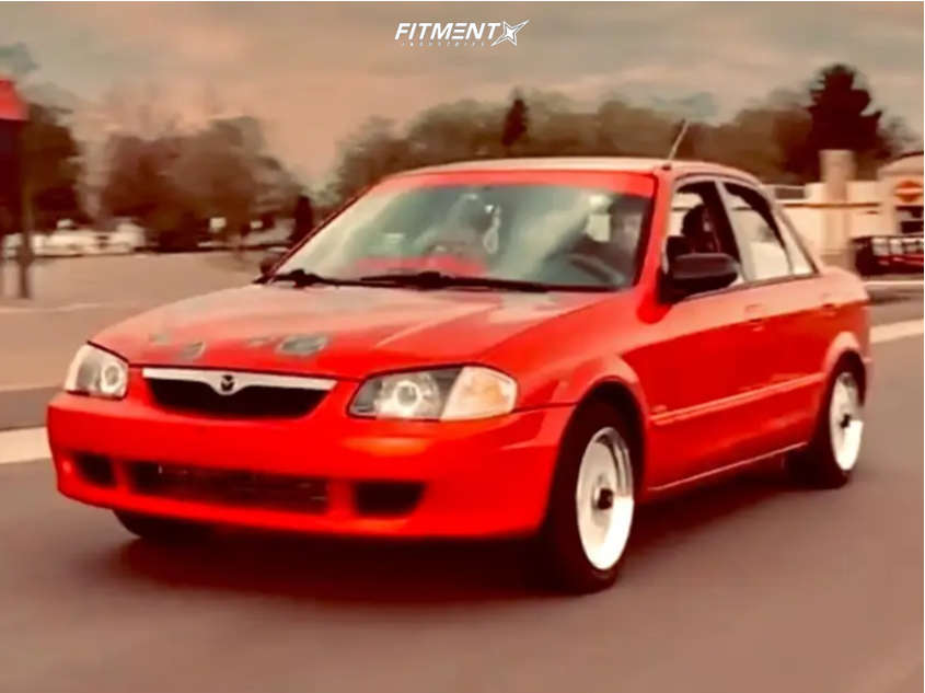 1999 Mazda Protege ES with 15x7 Enkei Enkei92 and Advanta 185x55 on ...