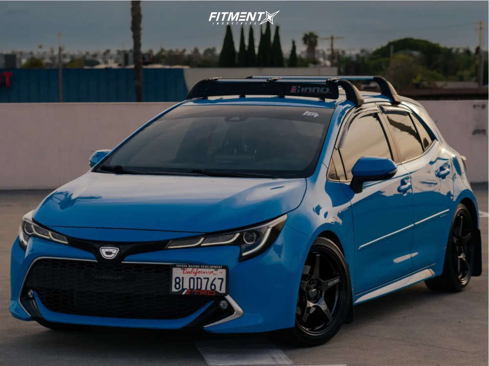 2019 Toyota Corolla XSE with 18x8 Enkei TS-5 and Michelin 225x40 on ...