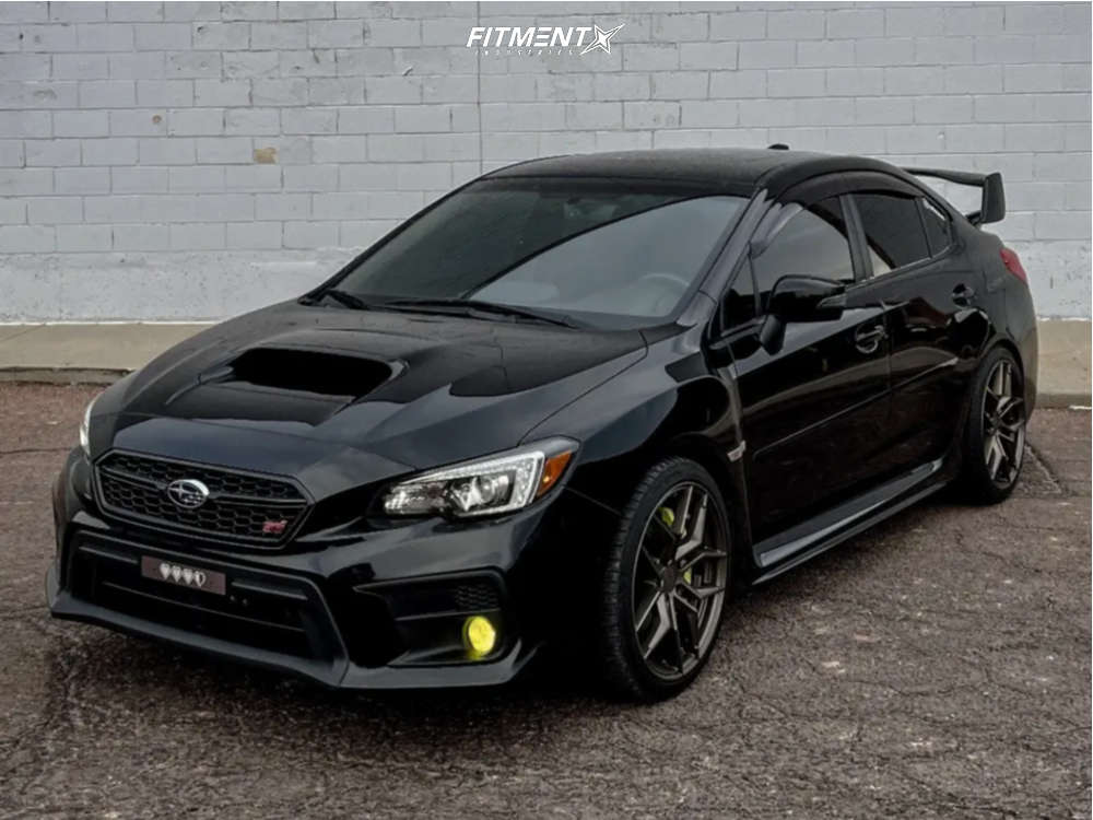 2018 Subaru WRX STI Limited with 19x8.5 TSW Silvano and Continental ...