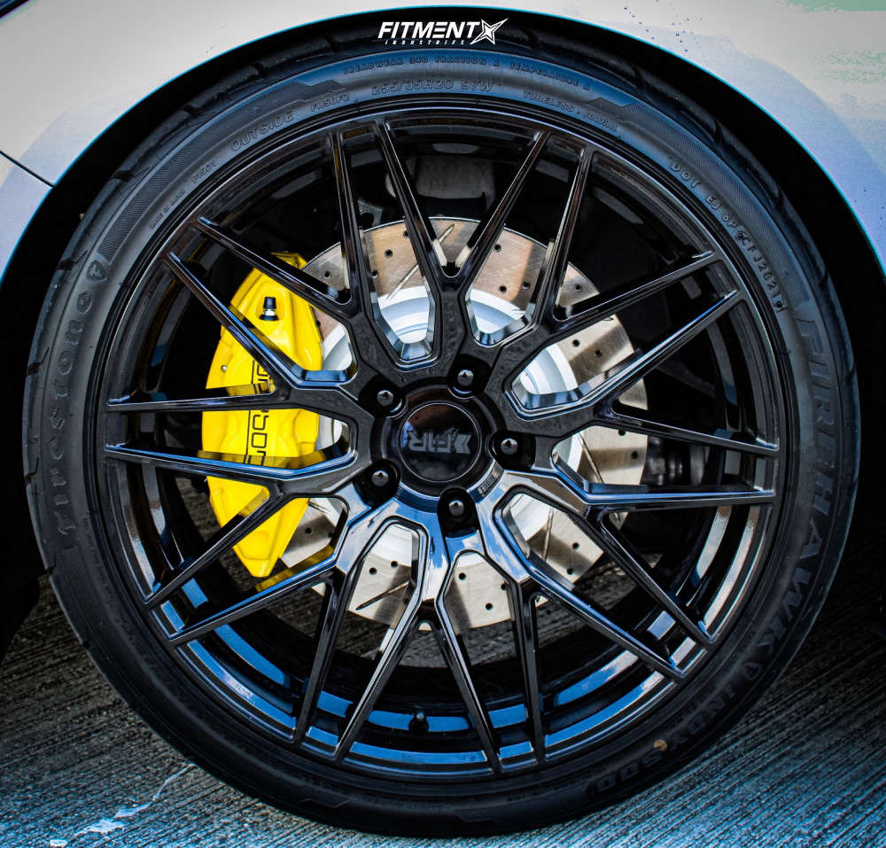 2014 INFINITI Q50 Premium with 20x9 F1R F103 and Firestone 255x35 on ...