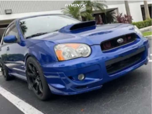 2004 Subaru Impreza WRX with 18x8.5 XXR 560 and Dcenti 245x40 on ...