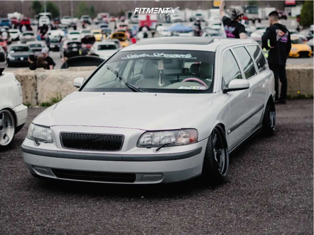 2004 Volvo V70 2.4 with 18x10.5 Kansei Roku and Nankang 245x35 on ...