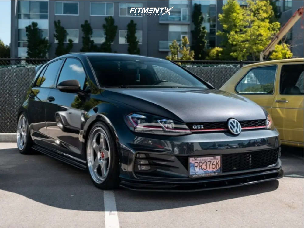 2018 Volkswagen GTI Autobahn with 18x8.5 Kansei Knp and Hankook 225x40 ...