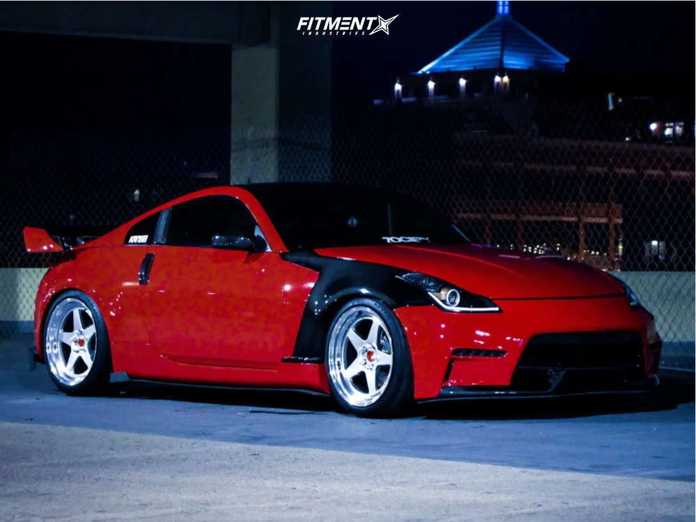 2006 Nissan 350Z Enthusiast with 19x10.5 Kansei Knp and Yokohama 265x35 ...