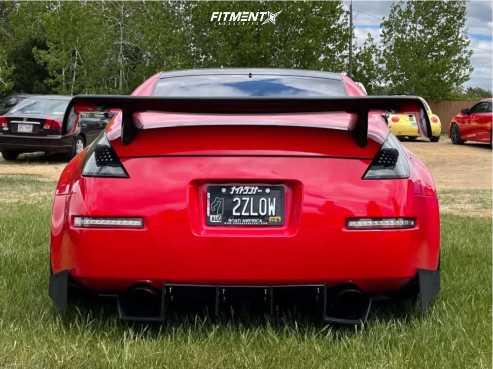 2006 Nissan 350Z Enthusiast with 19x10.5 Kansei Knp and Yokohama 265x35 ...