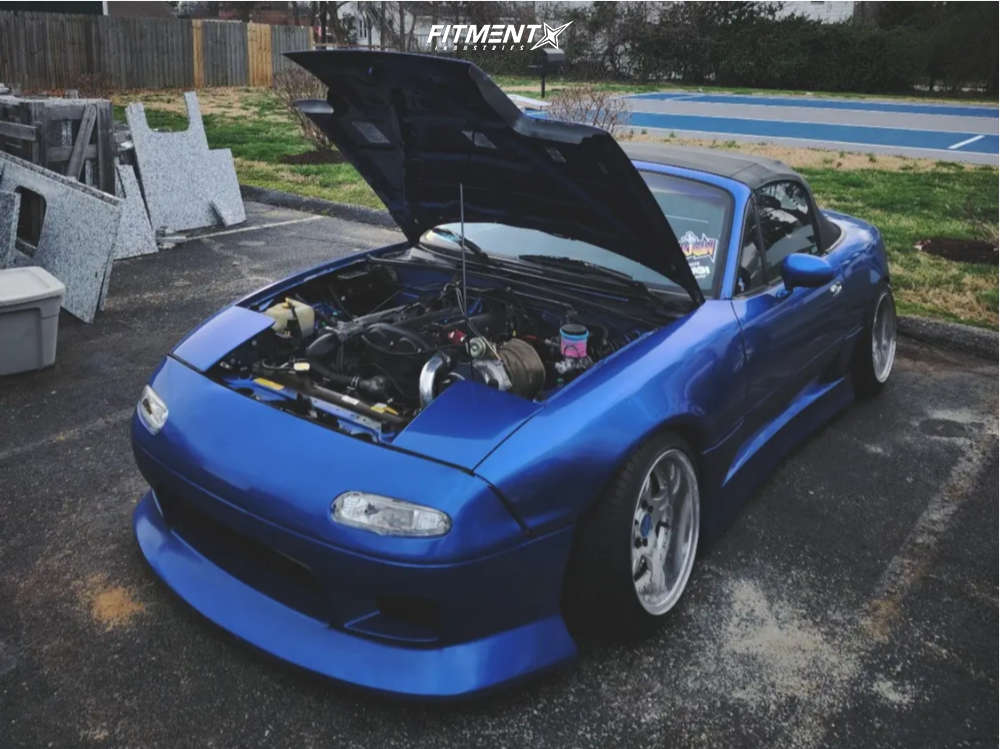 1994 Mazda Miata Base with 15x7.5 CST Precedeo Demon Camber and ...