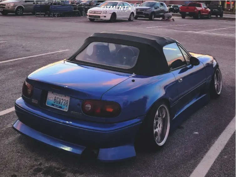1994 Mazda Miata Base with 15x7.5 CST Precedeo Demon Camber and ...