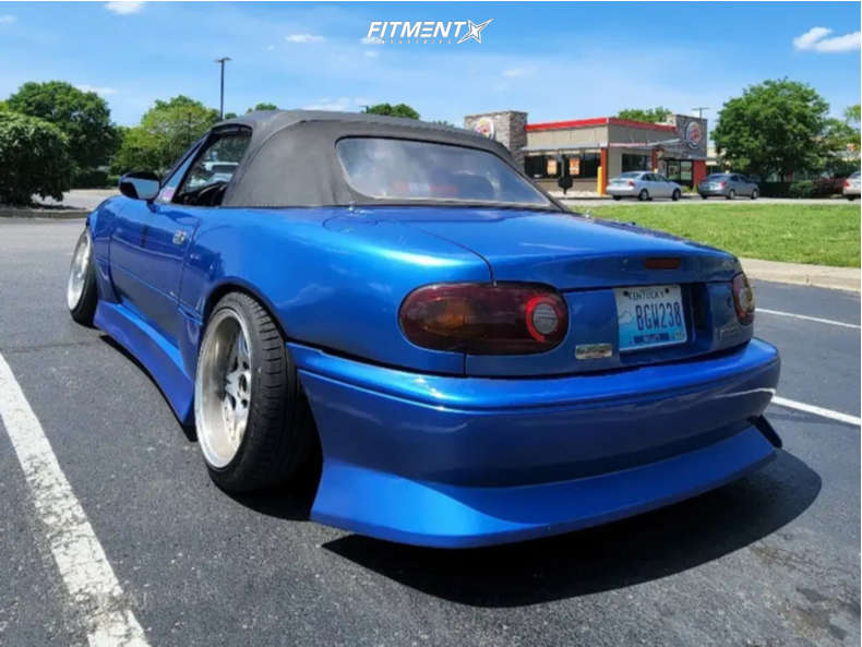 1994 Mazda Miata Base with 15x7.5 CST Precedeo Demon Camber and ...