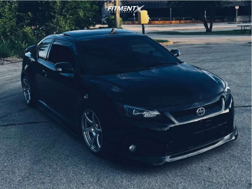 2012 Scion TC Base with 18x9 Kansei Tandem and Hankook 235x40 on ...