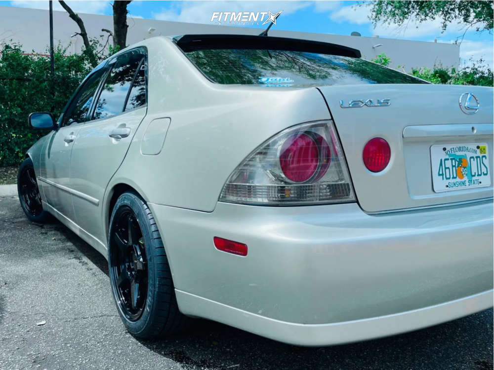 2001 Lexus IS300 Base with 17x8 Enkei Ts-5 and Michelin 225x45 on Stock ...