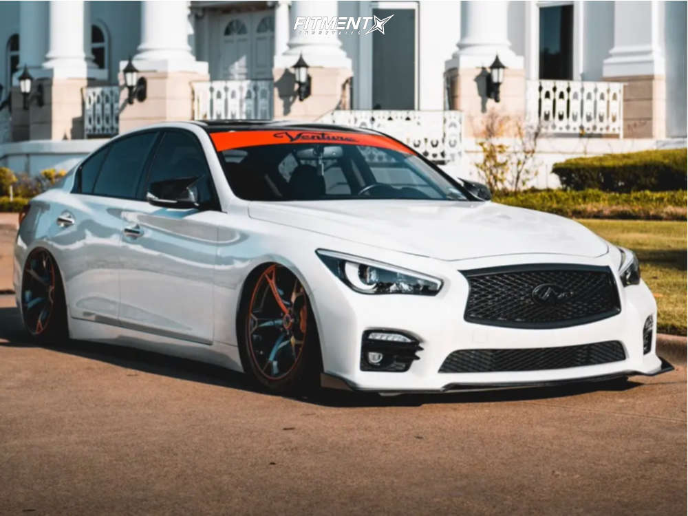 2015 INFINITI Q50 Sport with 19x9.5 Rays Engineering Nismo and ...