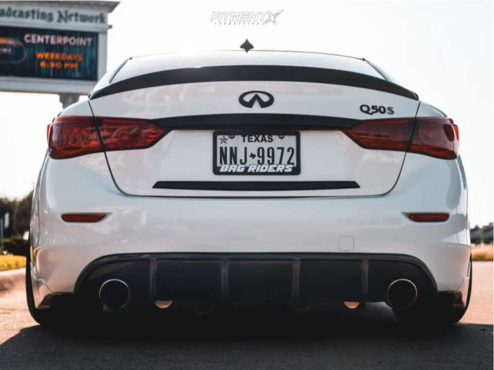 2015 INFINITI Q50 Sport with 19x9.5 Rays Engineering Nismo and ...