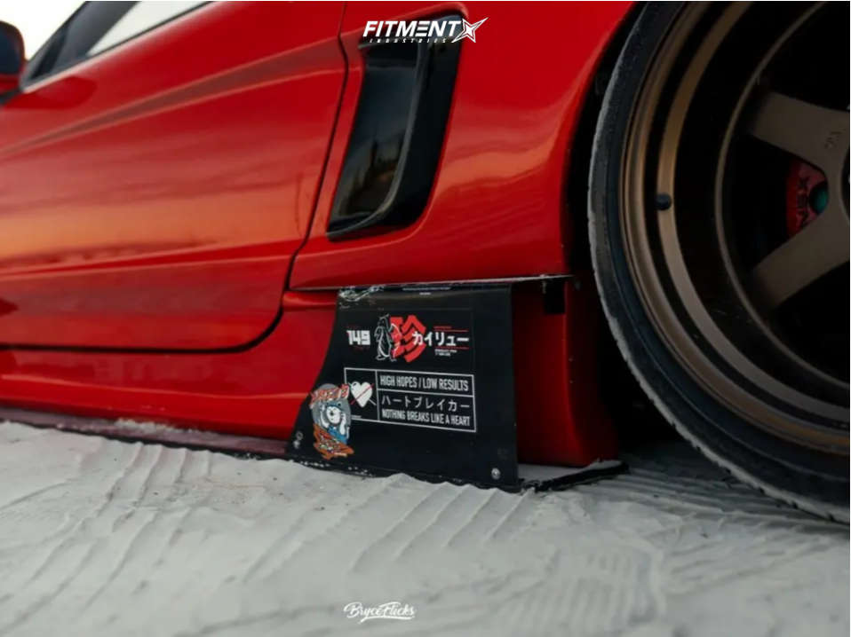 1991 Acura NSX Base with 18x11 Volk Te37v Mk Ii and Falken 255x35 on ...